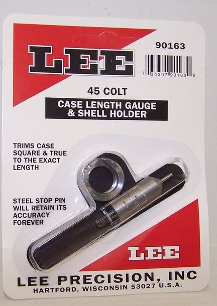 Case Length Gauge & Shell Holder 45 COLT - NewAvon Arms